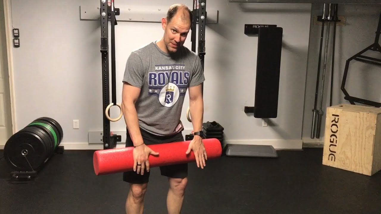 Quad Smash with Foam Roll - YouTube