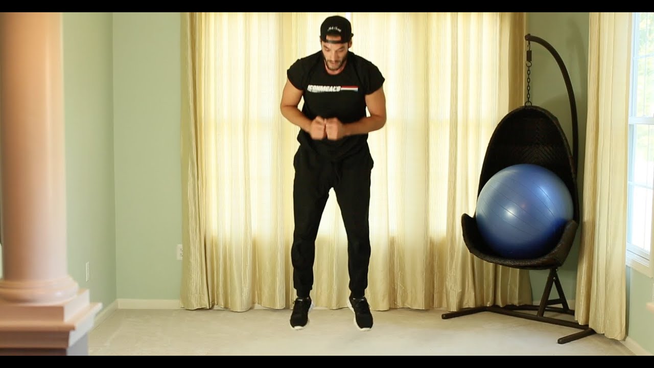 At HOME CrossFit Workout - YouTube