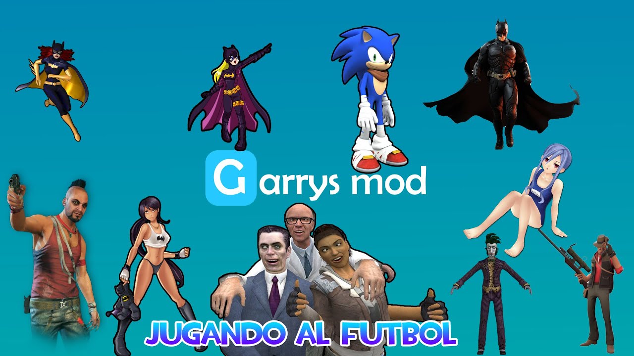 Garry's Mod - Jugando al Futbol 60 FPS - YouTube