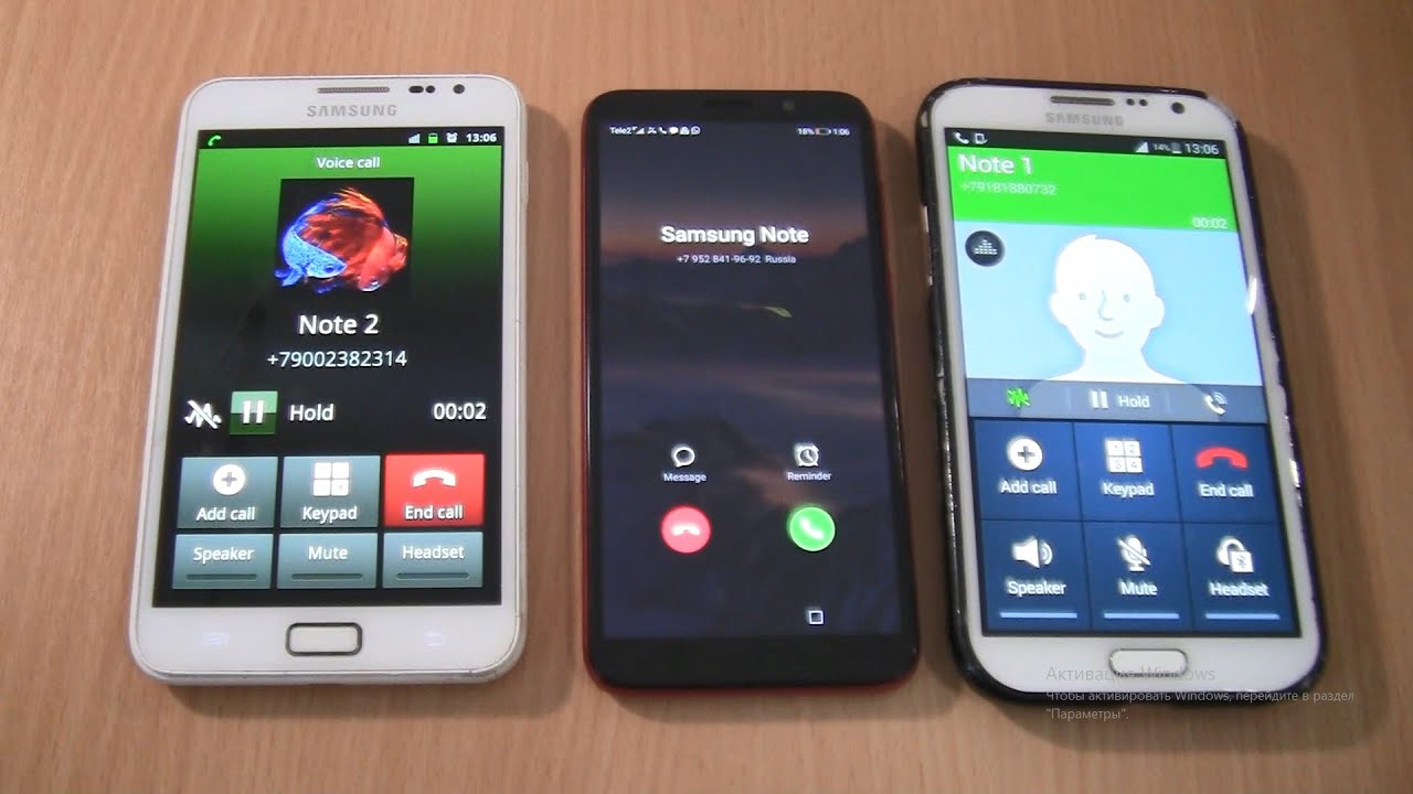 Over the Horizon Incoming call&Outgoing call at the Same Time Samsung ...