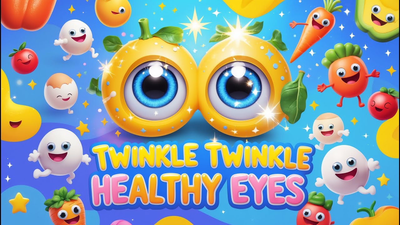 Twinkle Twinkle Healthy Eyes| @mangomama-CHN Nursery Rhymes & Kids ...