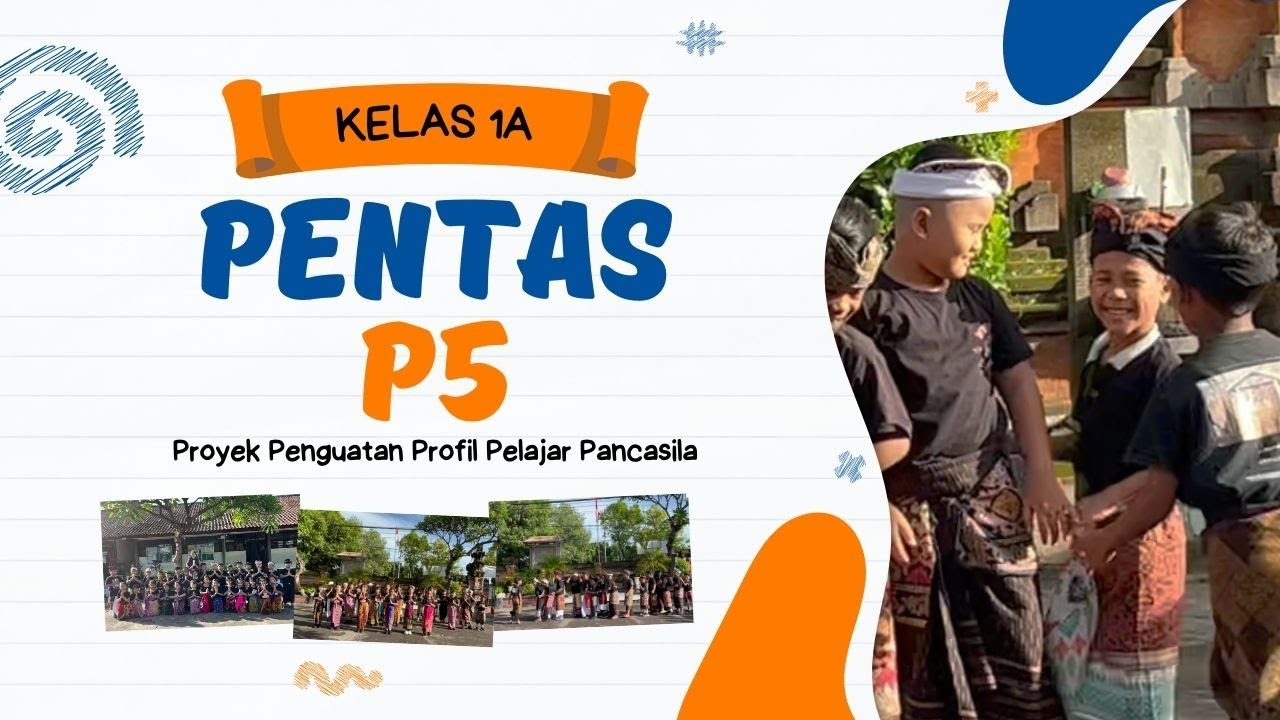 Pentas P5 Kelas 1A SDN 1 Paket Agung: Permainan Tradisional Bali Megoak ...