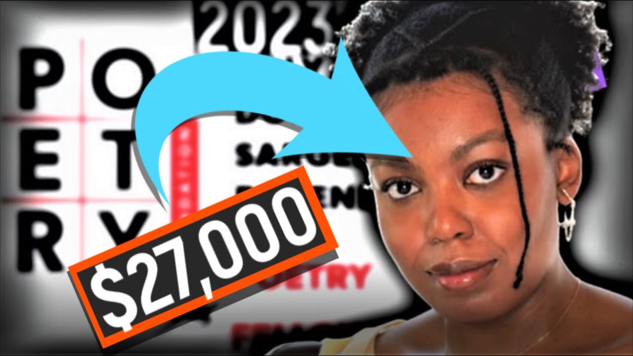 Poetry Paid Me $27,000|Ariana Benson Wins Ruth Lilly - YouTube