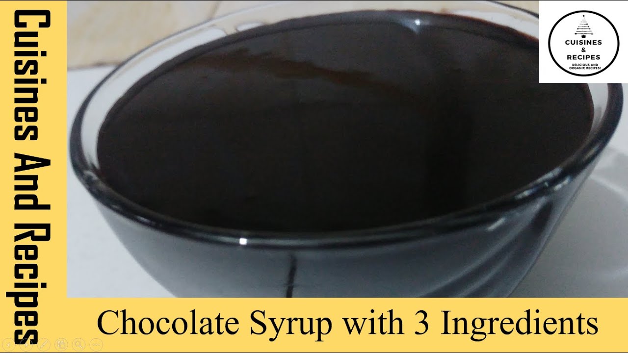 Chocolate Syrup Recipe || How to make Chocolate Syrup at Home ...