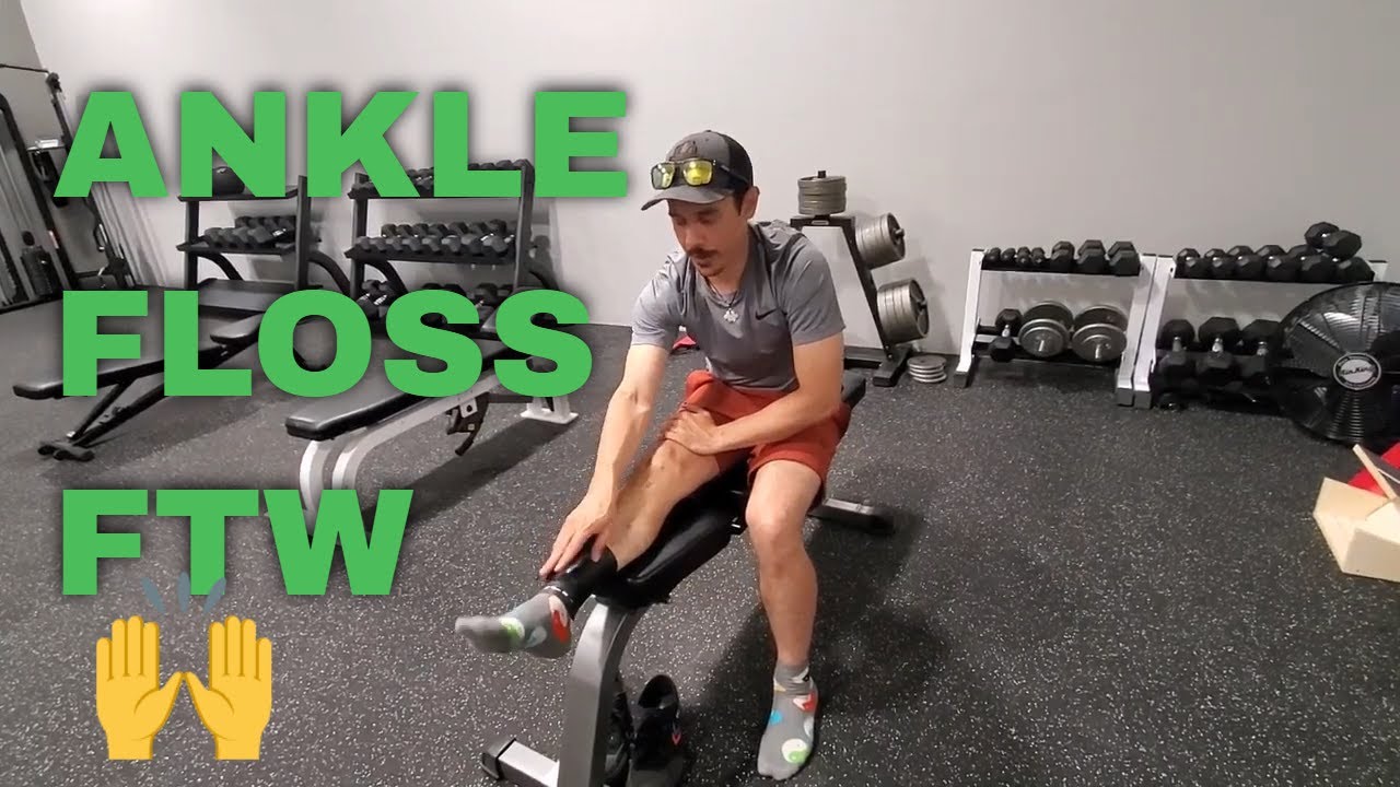 Floss Band For Ankle Stability - YouTube