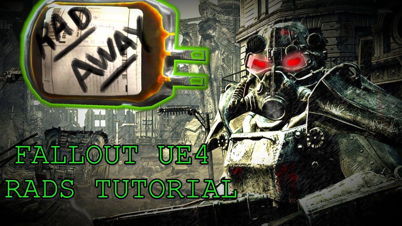Unreal Engine 4, making fallout ep1/ RADS. - YouTube