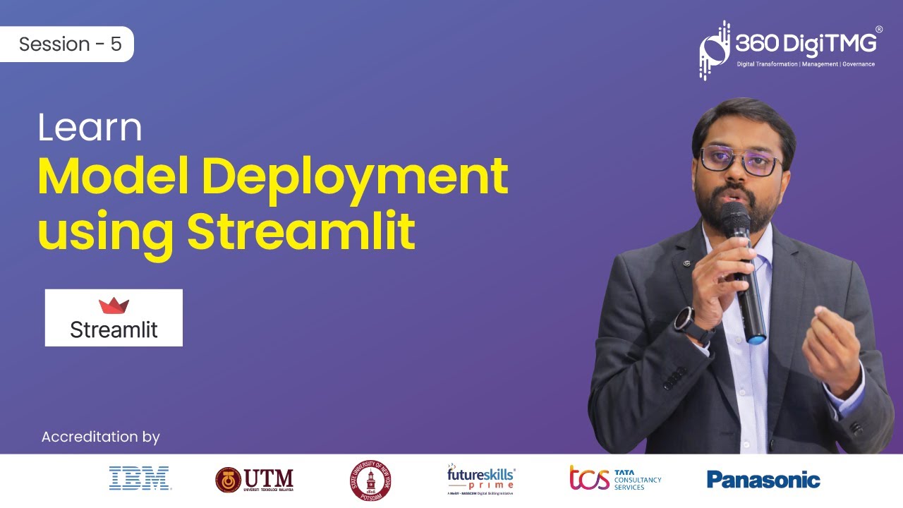 Model Deployment Using Streamlit Youtube