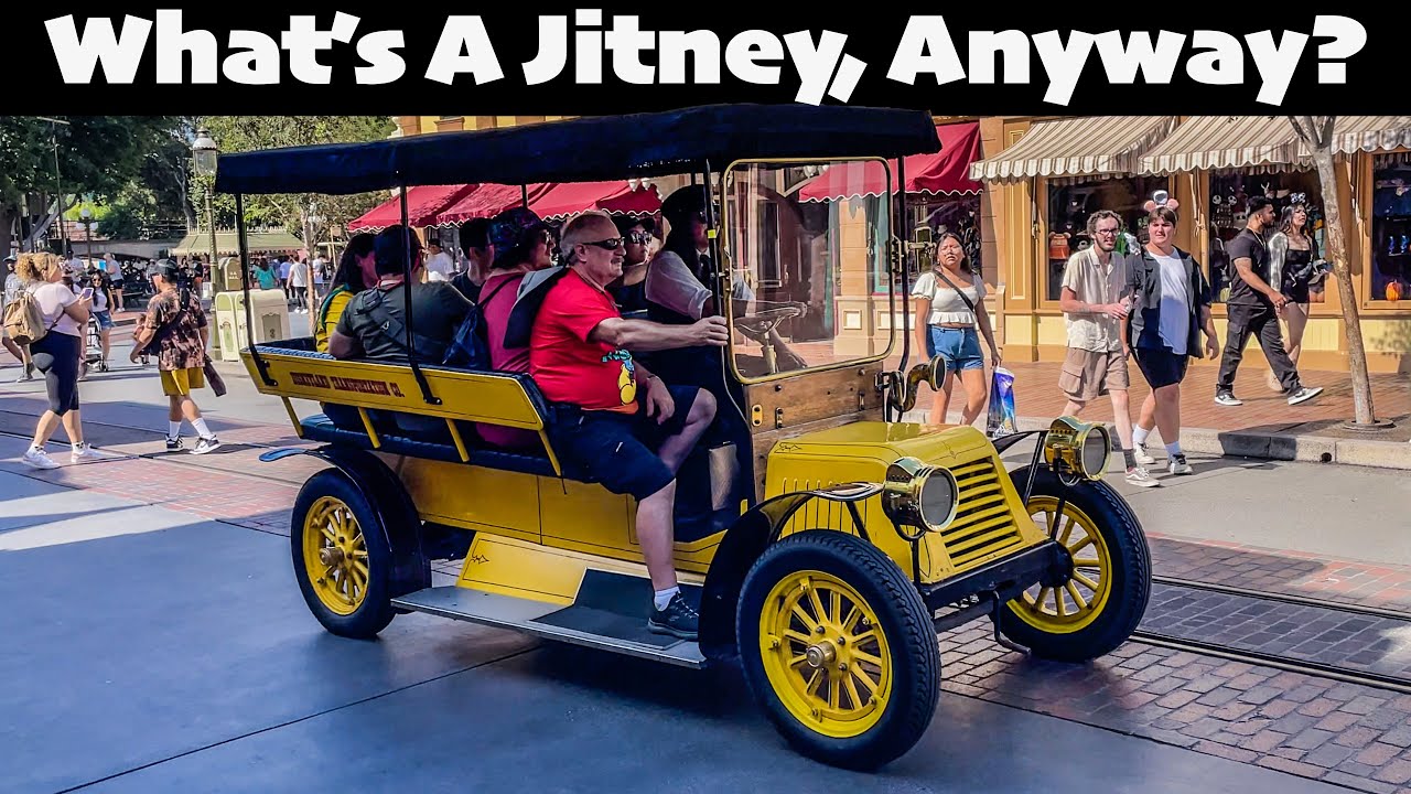 Disneyland Main Street Vehicles | Jitney (Horseless Carriage) | Red AND ...