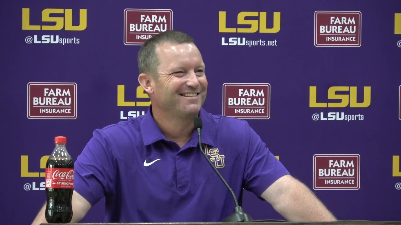 LSU Jay Johnson introduces new assistants Wes Johnson & Josh Jordan ...