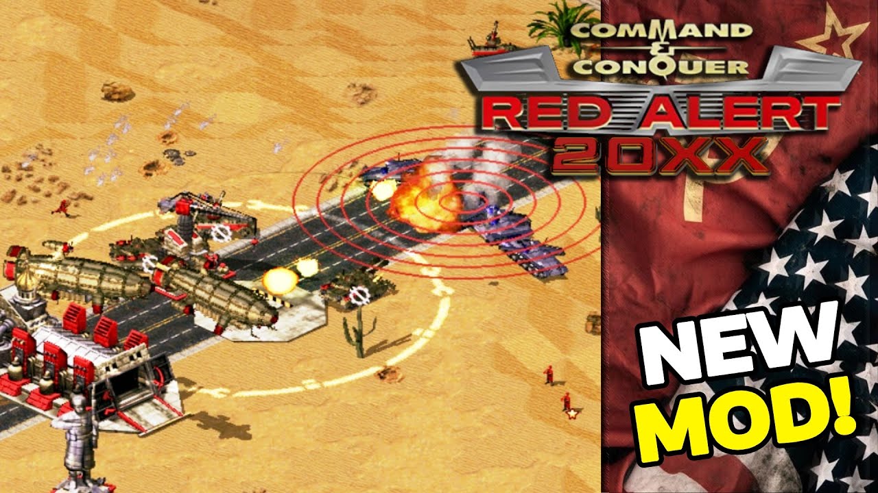 Red Alert 20XX - New Mod First Review Gameplay - USSR vs USA - YouTube