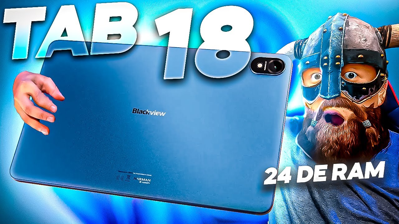 TABLET POTENTE Y BARATA / BLACKVIEW TAB 18 REVIEW EN ESPAÑOL - YouTube