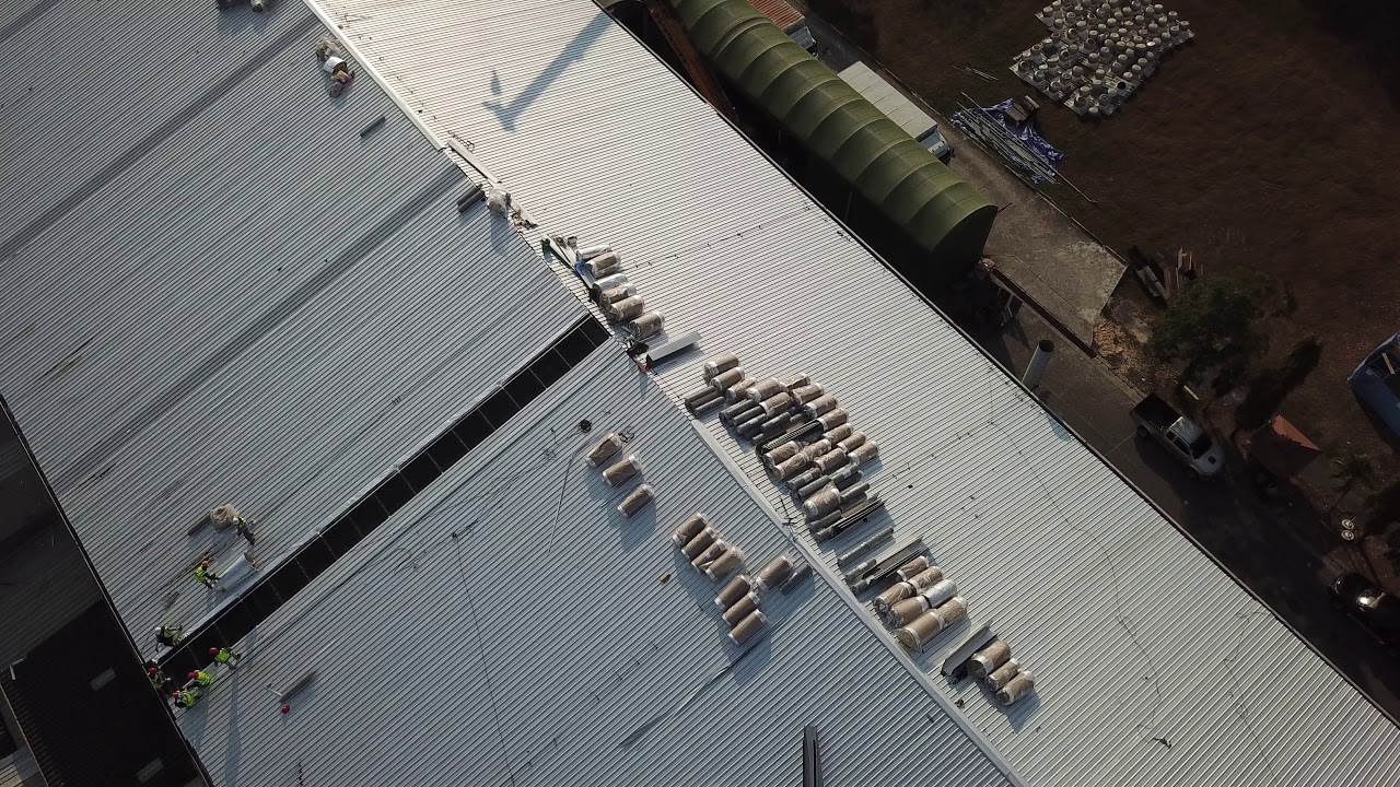 TRC Project new roof 2020 - Under Construction 001 - YouTube