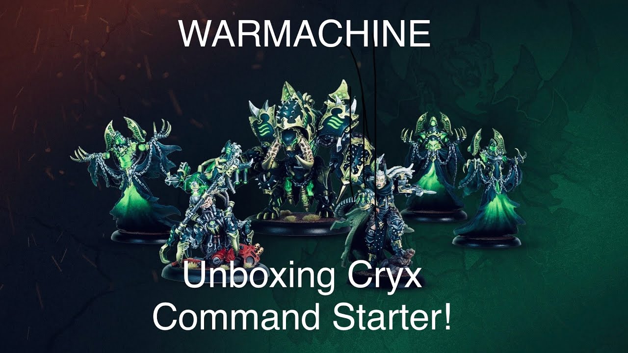 Cryx Necrofactorium Command Unboxing - YouTube