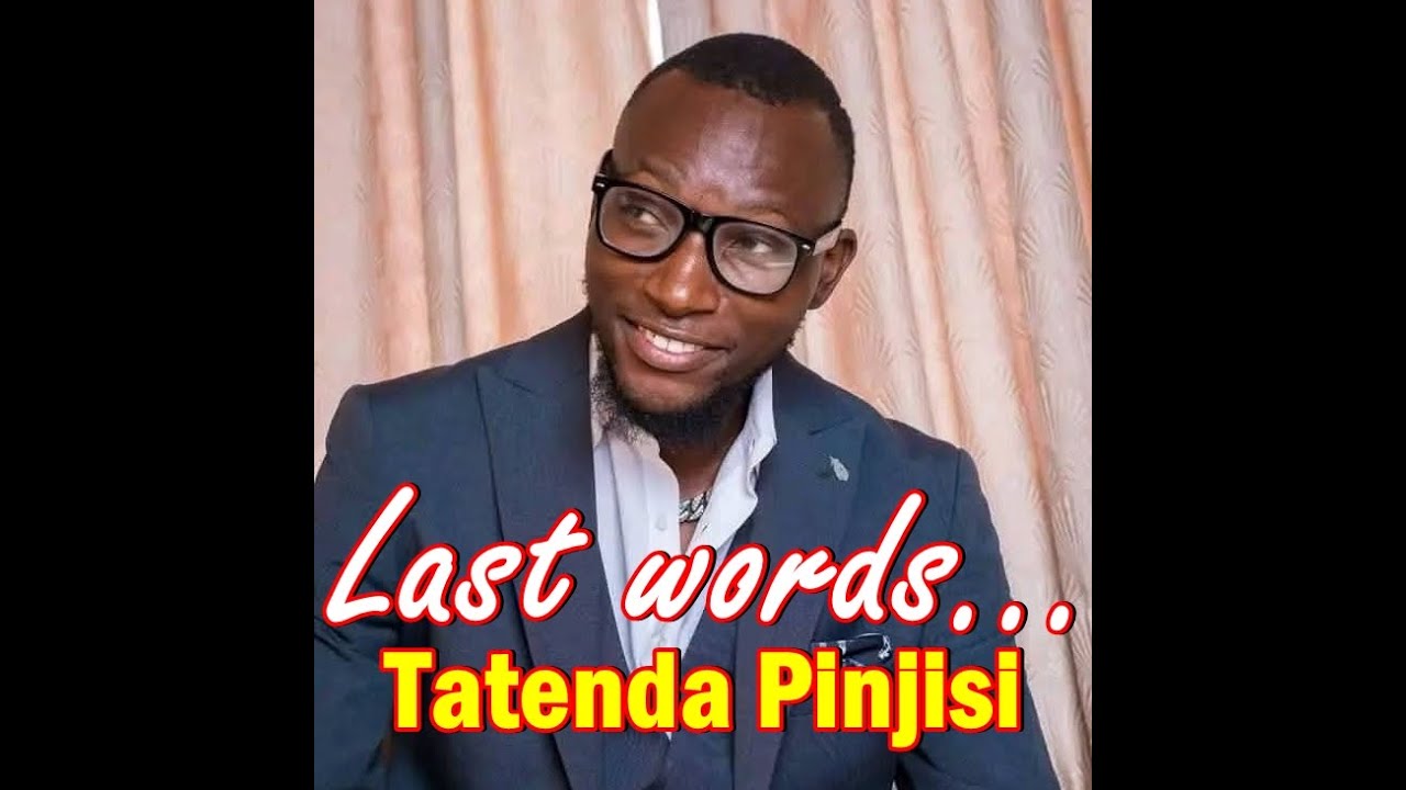 Tatenda Pinjisi -Last words..😭😭😭😭😭😭🎸🙏 - YouTube