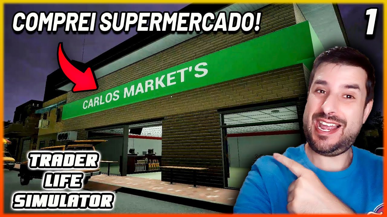 O NOVO SIMULADOR DE SUPERMERCADO 😉 SOU DONO DE MERCEARIA😜, TRADER LIFE ...