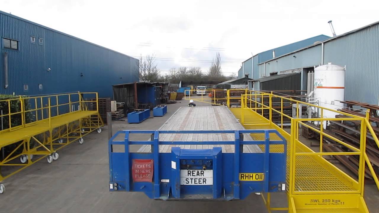 Flatbed Trailer Loading Platforms Safety Premier Truck Loading