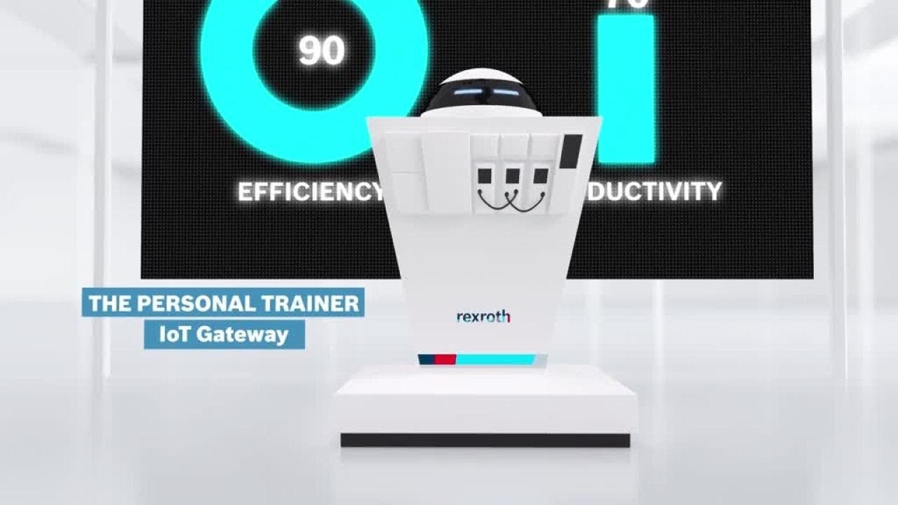 Bosch Rexroth - IoT Gateway: The Personal Trainer - YouTube
