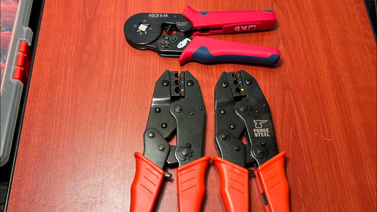 Crimping tools and ferrules - YouTube