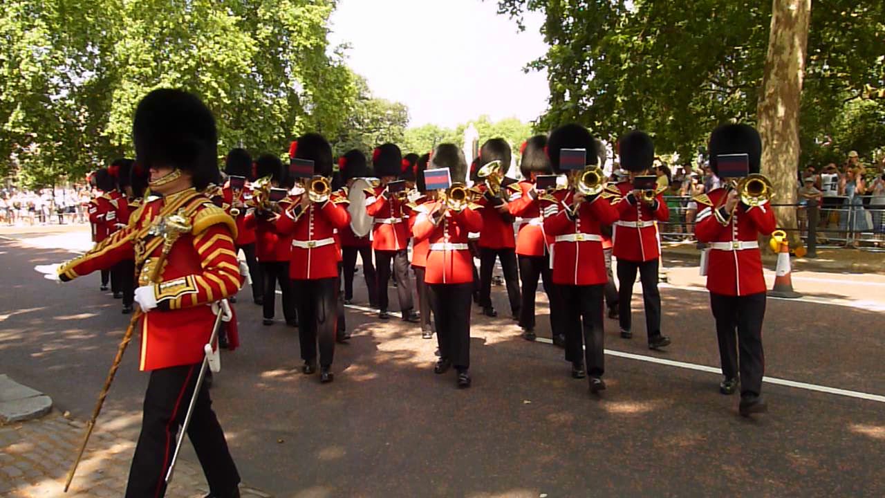 Band of the Coldstream Guards and 1st Battalion Coldstream Guards - YouTube