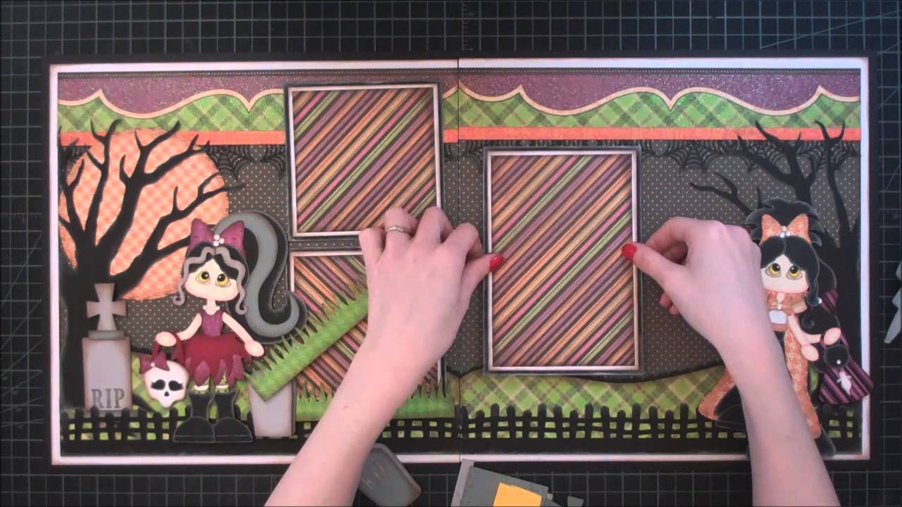 Faith Abigail Designs - Ghouls Night Out Scrapbook Layout Tutorial ...