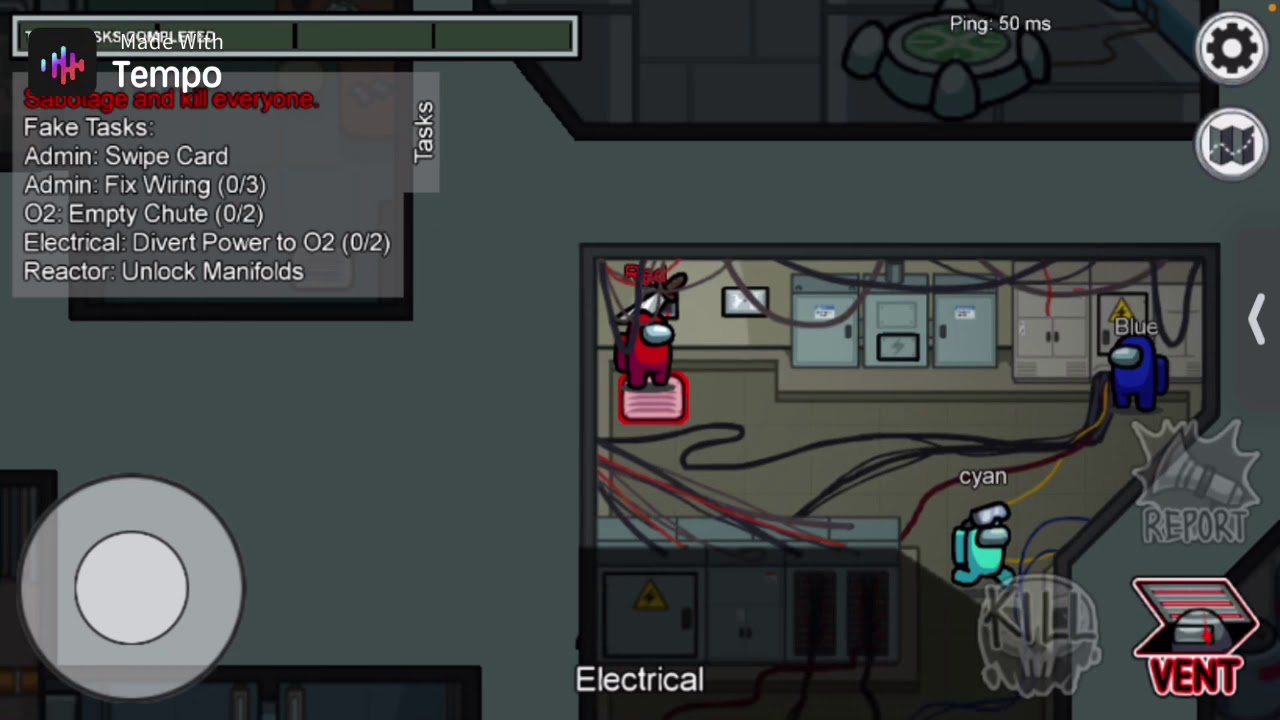 Blue sus among us - YouTube