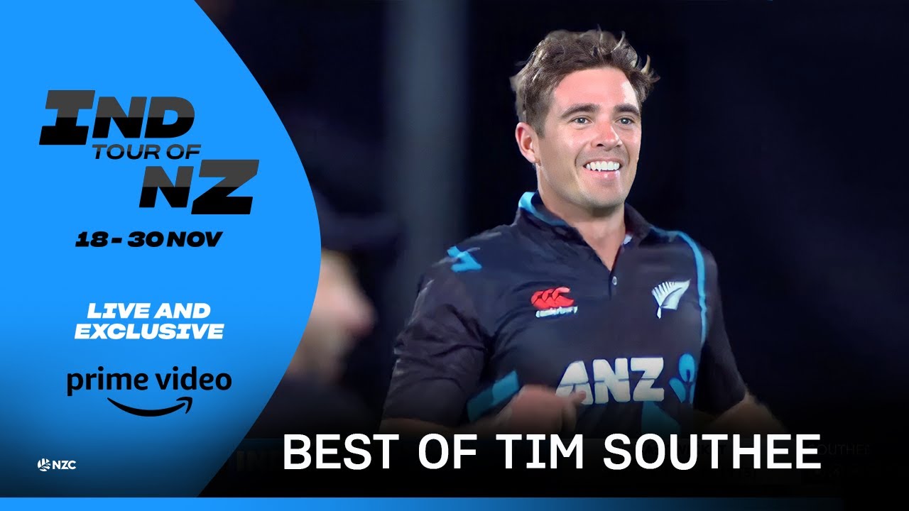 IND tour of NZ 2022: Best of Tim Southee - YouTube