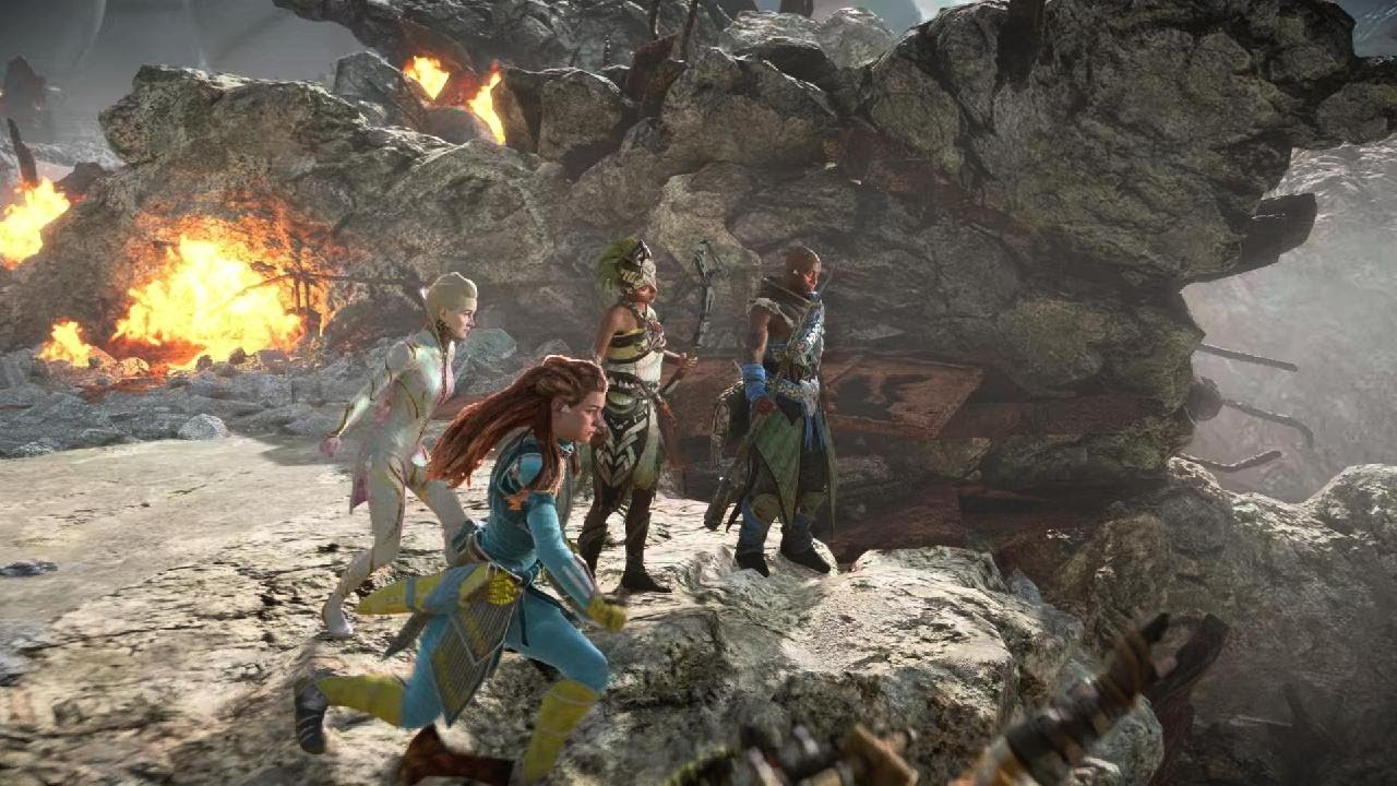 PS5 Horizon Forbidden West Ending (Singularity Quest) - YouTube