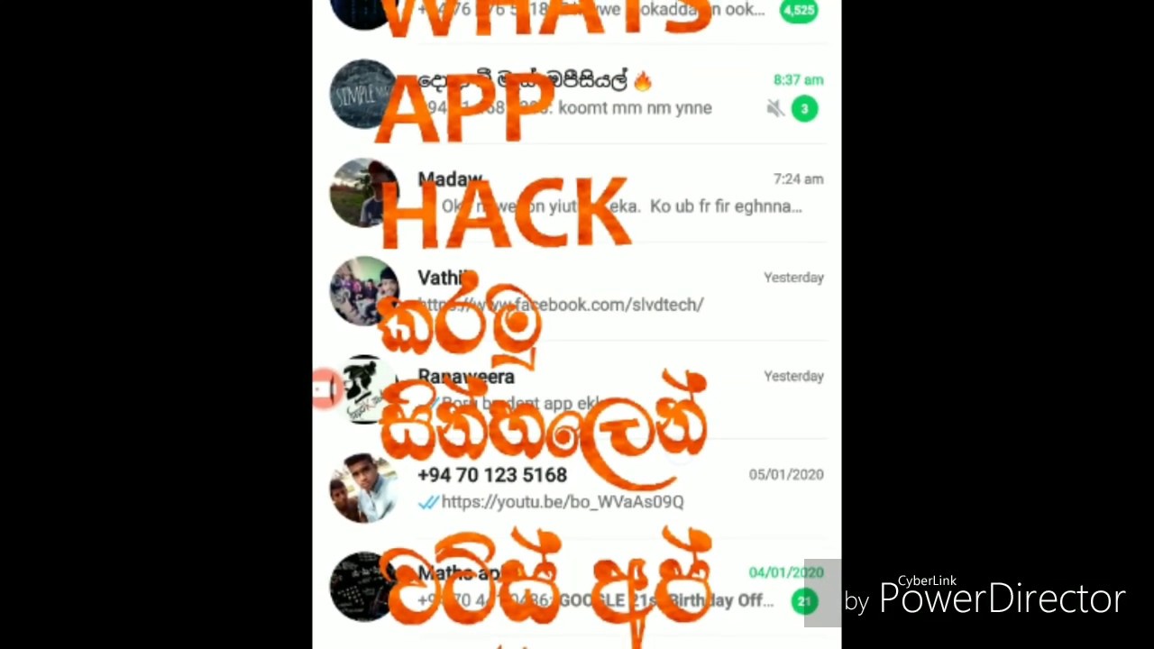 What's app fake chat....හොර wa..සුපිරි prank වලට - YouTube