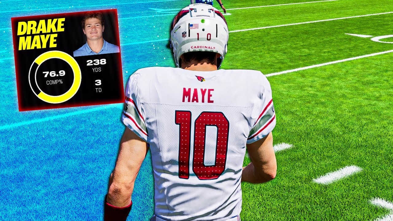 Is Drake Maye HIM? | Madden 24 Panthers Franchise Ep.4 - YouTube