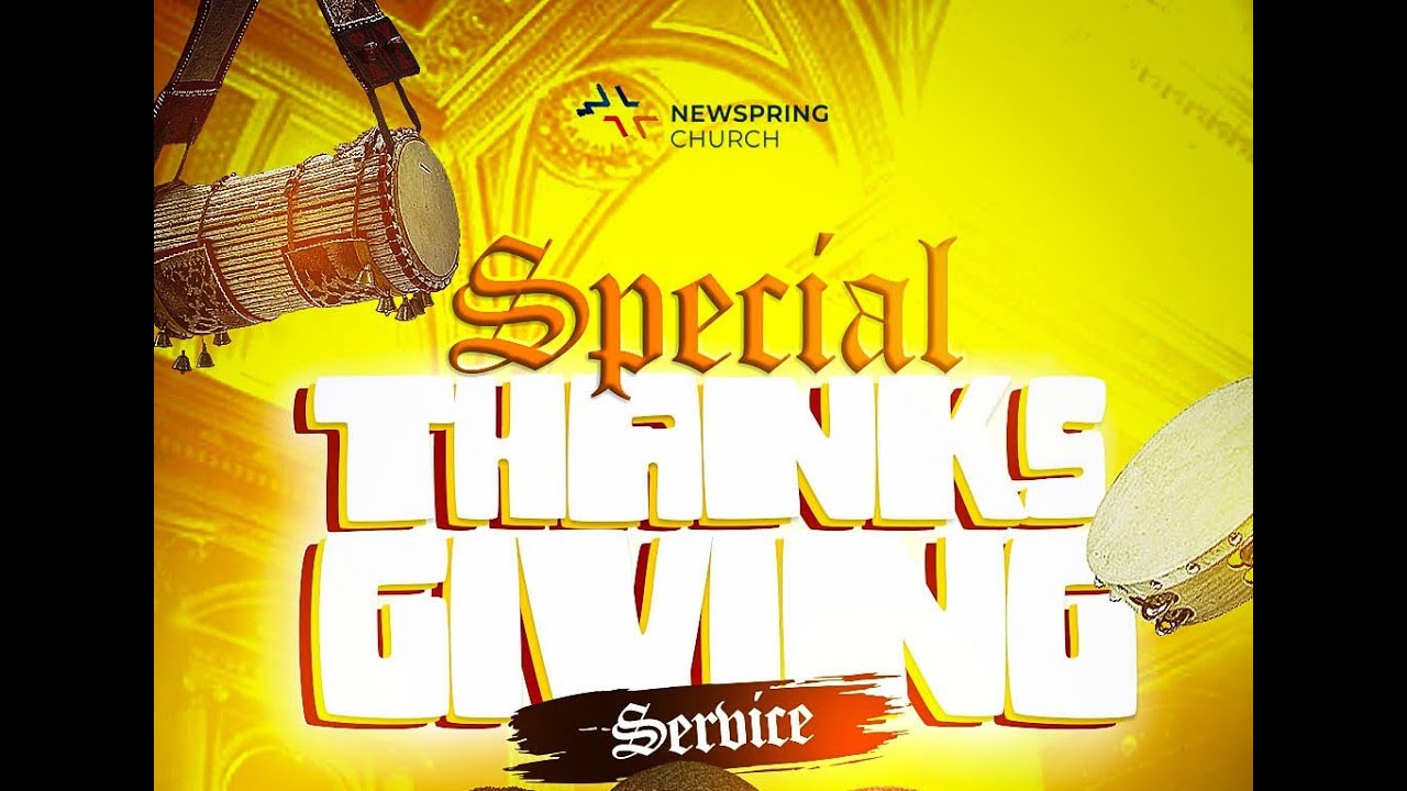 SPECIAL THANKS GIVING | DAVID BANKOLE | SHOLA AROBASALU | OLU JAMES ...