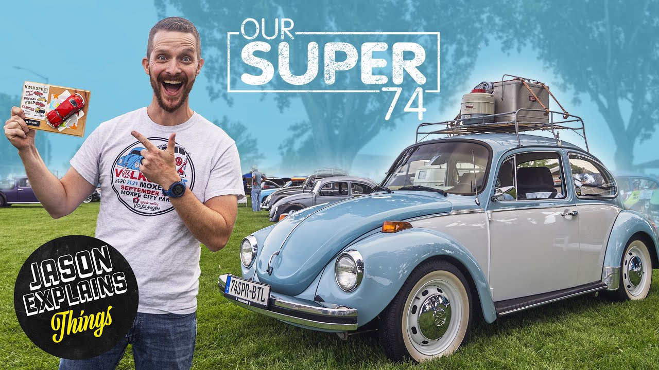 My Classic VW Beetle Won A Car Show Trophy! - YouTube