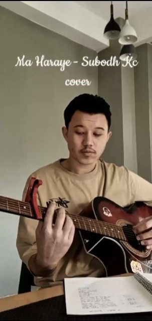 #Ma Haraye -Subodh Kc ( cover ) - YouTube