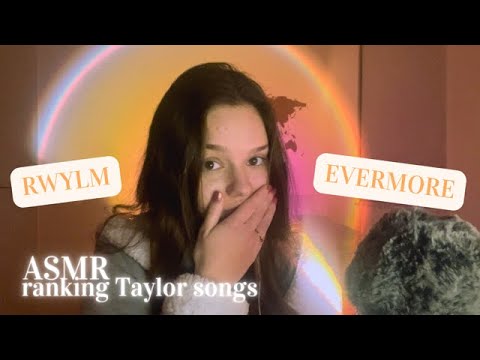 ASMR I tried ranking every Taylor Swift song.. - YouTube