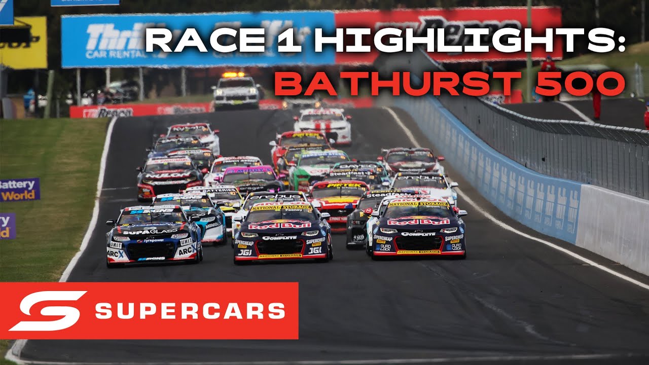 Race 1 Highlights - Thrifty Bathurst 500 | 2024 Repco Supercars ...