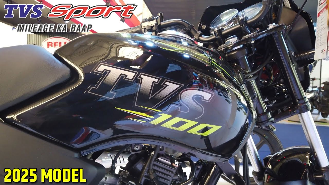 TVS Sports 2025 Model Launched in India💥Price & Launch Date ? TVS ...