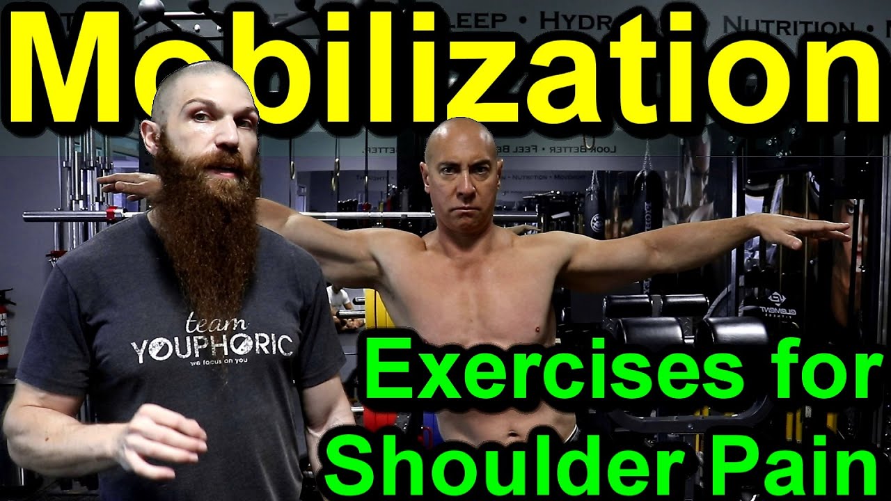 Top 5 MOBILIZATION EXERCISES for SHOULDER PAIN RELIEF: Physical Therapy ...