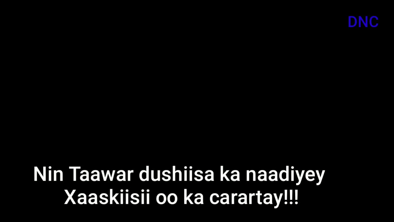 DAAWO: Nin Taawar dushiisa ka naadiyey Xaaskiisa oo ka carartay ...