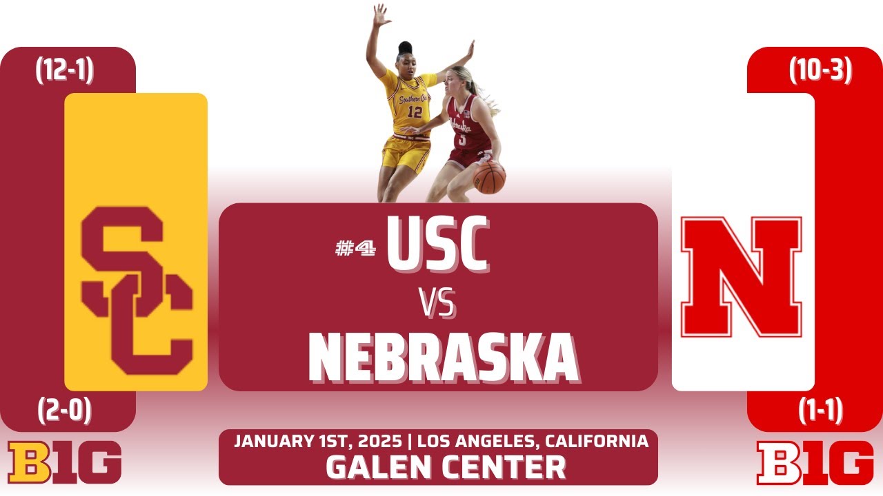 No. 4 USC vs Nebraska | Big Ten | 1.1.25 - YouTube