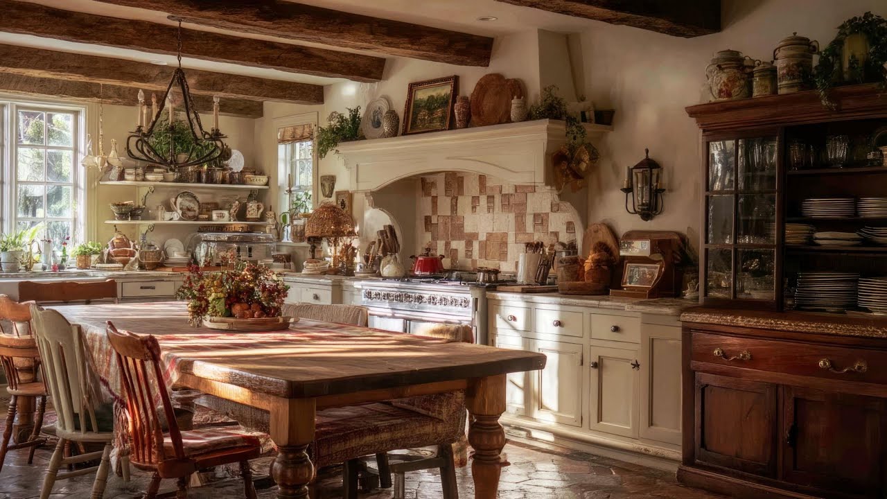 Rustic Elegant: Grandma Style Kitchen Decor Ideas to Add Vintage Charm ...