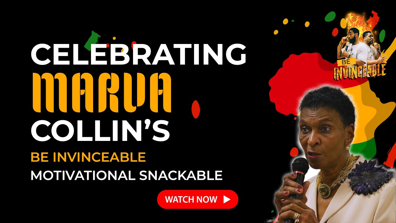 Episode 46: Motivational Snackable: 🎓👩‍🏫 Marva Collins: The Teacher Who ...