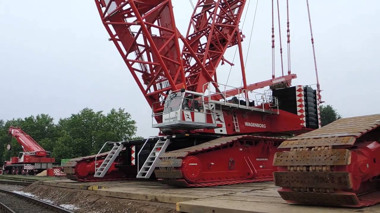 mega Kran Liebherr 750 Tonnen - YouTube