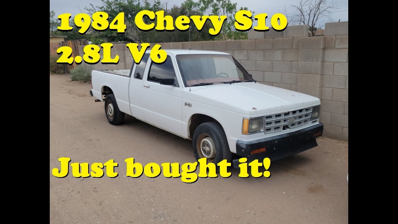 I bought a 1984 Chevrolet S10 Ext Cab - YouTube