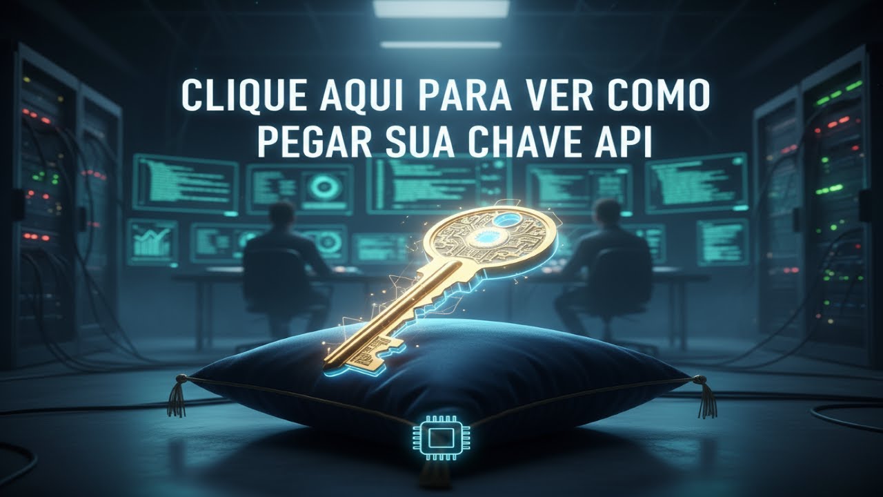 Como Pegar a Chave API do Google AI Studio - YouTube