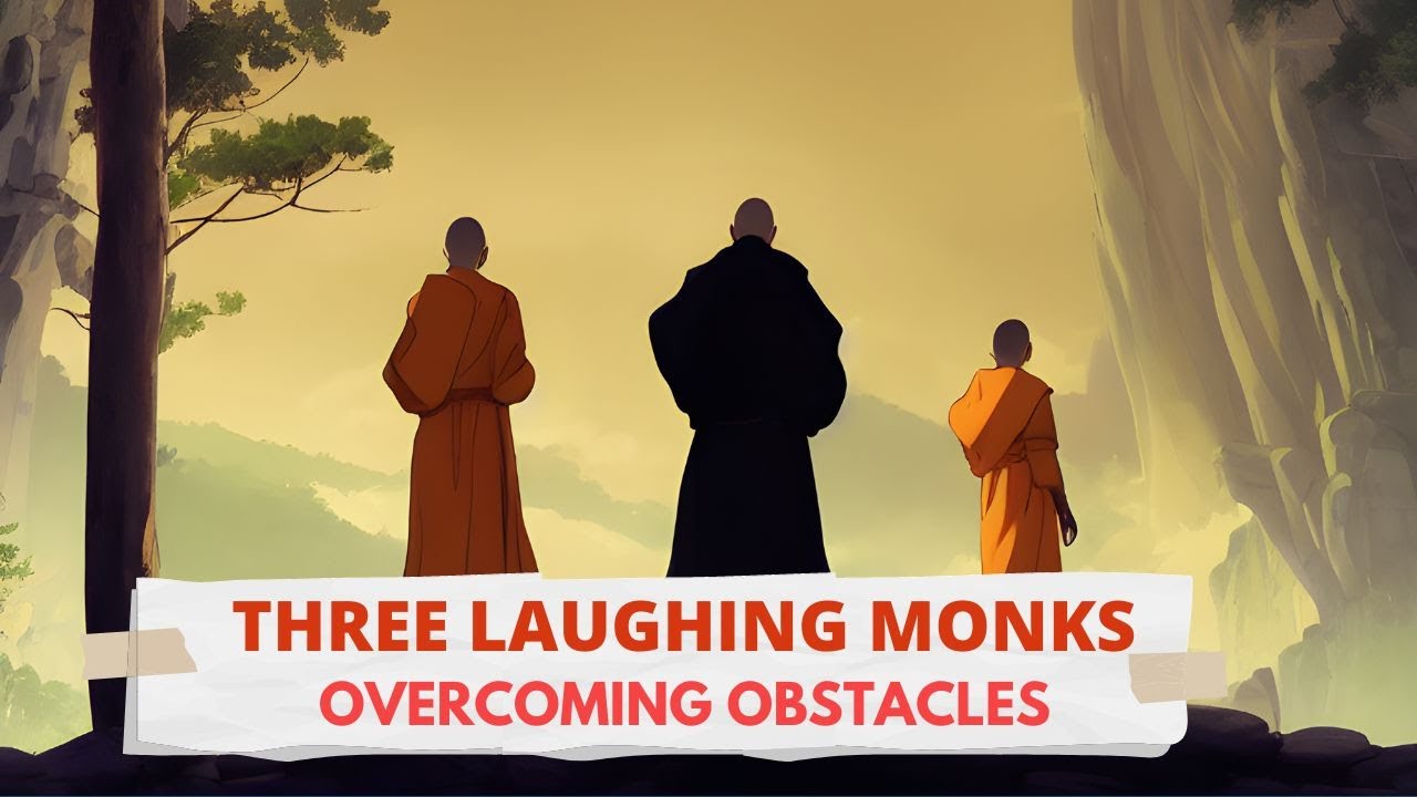 Three smiley monks - zen motivation - overcoming obstacles - YouTube