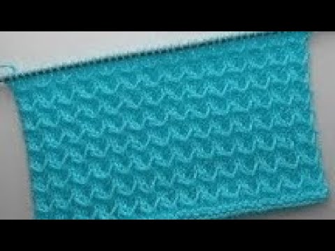 Very Pretty Knitting Pattern for Sweater, Jacket, Cardigan. - YouTube