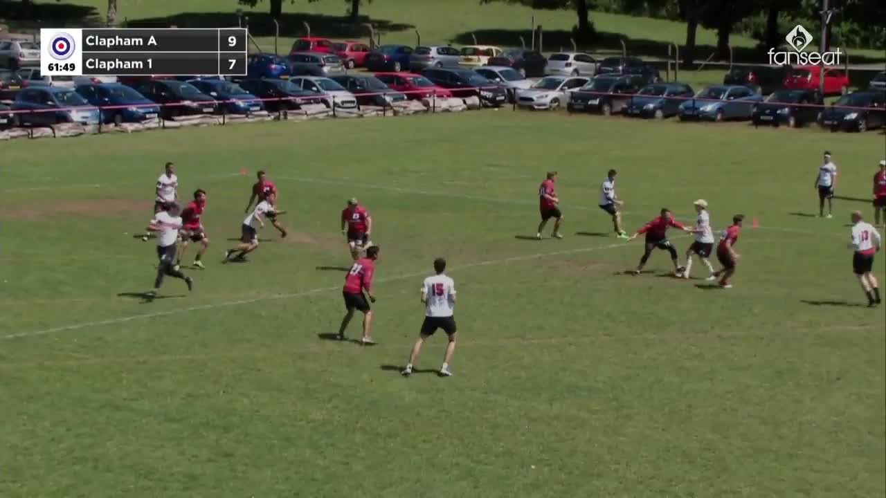 UK Tour 2 2017 - Clapham Red vs Clapham White - Men final - Ultimate ...