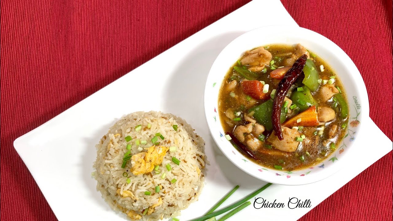 Chicken chilli by apna desi khana - YouTube