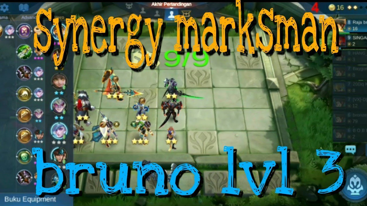 MLBB|| MAGIC CHESS SYNERGY MARKSMAN + CYBORG - YouTube