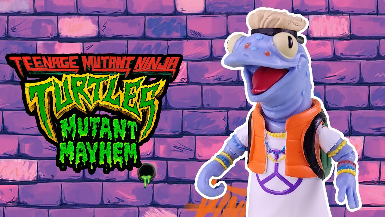 TMNT MUTANT MAYHEM MONDO GECKO ACTION FIGURE REVIEW - YouTube