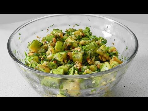 A long forgotten but very tasty salad of simple products. - YouTube